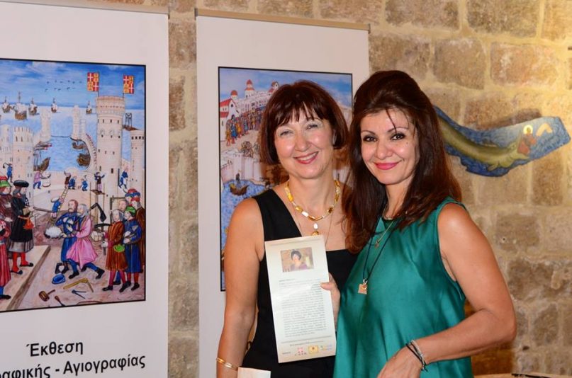 Αθηνά Γιομπλάκη: "Δώρησα τα έργα μου στο Δήμο Ρόδου για να εμπνευστούν ...