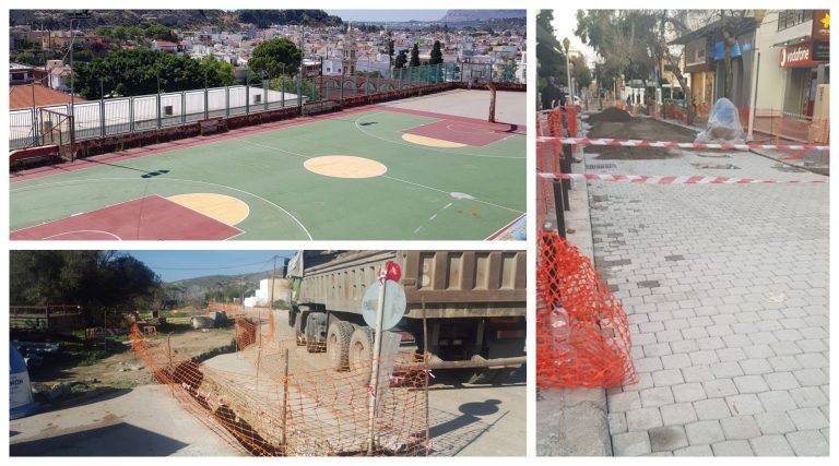 Στα 35 τα εκτελούμενα έργα του Δήμου Ρόδου- Ξεκίνησαν σε Αφάντου ...