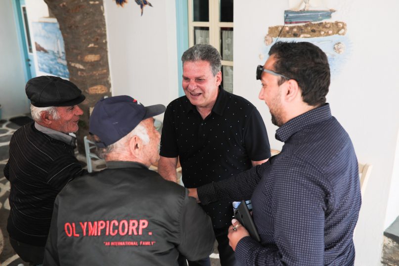 Σε Κέα και Κύθνο ο κος Μανώλης Γλυνός-Διάχυτη η αισιοδοξία για την νίκη ...